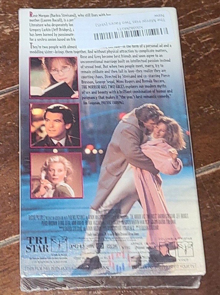 The Mirror Has Two Faces (VHS, 1997, Columbia/TriStar) Barbra Streisand ...