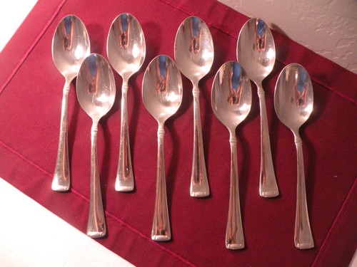 Set Of 8 Place Oval Soup Spoons Zwilling J. A. Henckels ANGELICO ...