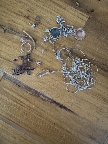 Scrap Sterling Silver Jewelry Pieces 42 Grams. | eBay