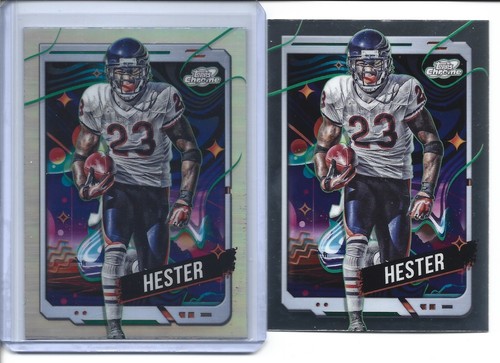 2024 Topps CHICAGO BEARS COSMIC CHROME PAYTON HESTER MCMAHON LOT OF 9 ...