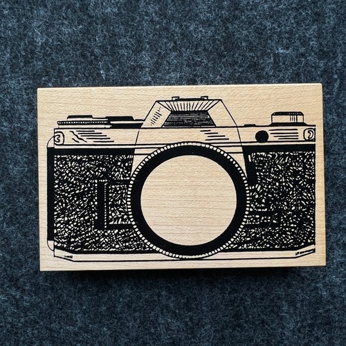 Camera Rubber Stamp Ink Blocks Photography Artsy Scrapbooking | eBay