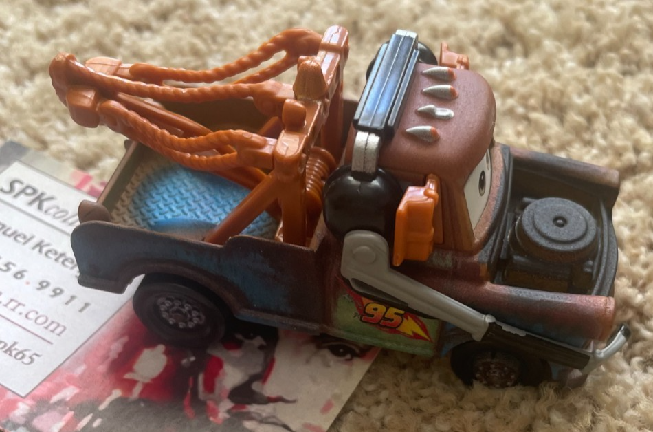 Disney Pixar Cars Race Team Mater Headset Mattel THAILAND Authentic ...