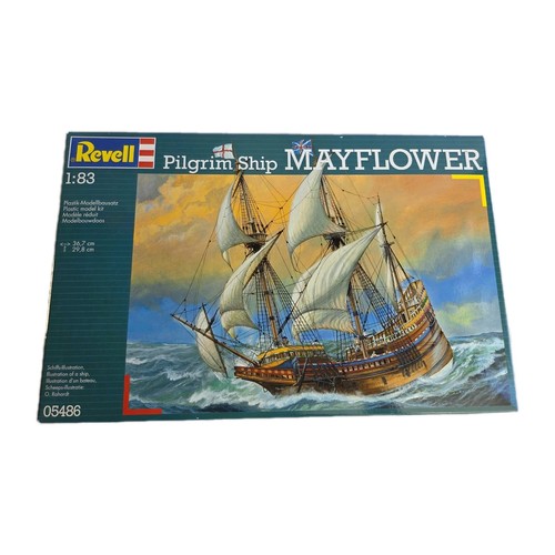 REVELL Pilgrim Ship MAYFLOWER 1:83 Plastic MODEL KIT 05486 Skill 5 ...
