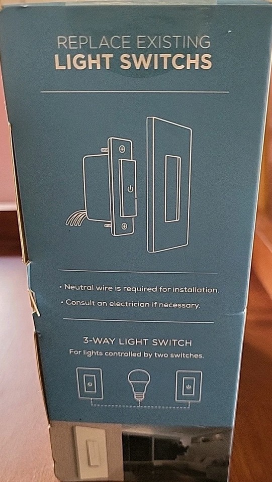 Smart Wi Fi 3 Way Smart Light Switch Kit 2 Pack | eBay