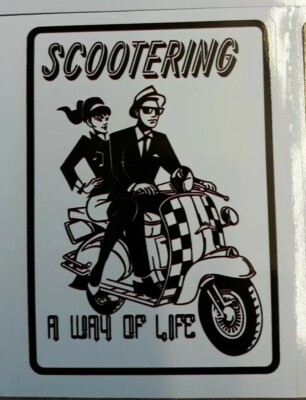 Scootering way of life Car Vespa Lambretta Mods Scooter Camper Van ...