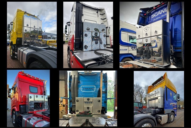 ALUMINIUM CHEQUER TRAY SIDE LOCKER HGV TRUCK TRAILER TOOL STORAGE ...