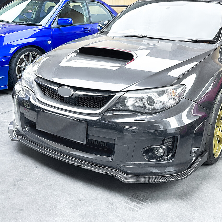 For 2011-2014 Subaru WRX STI CS2-Style JDM Carbon Style Front Bumper ...
