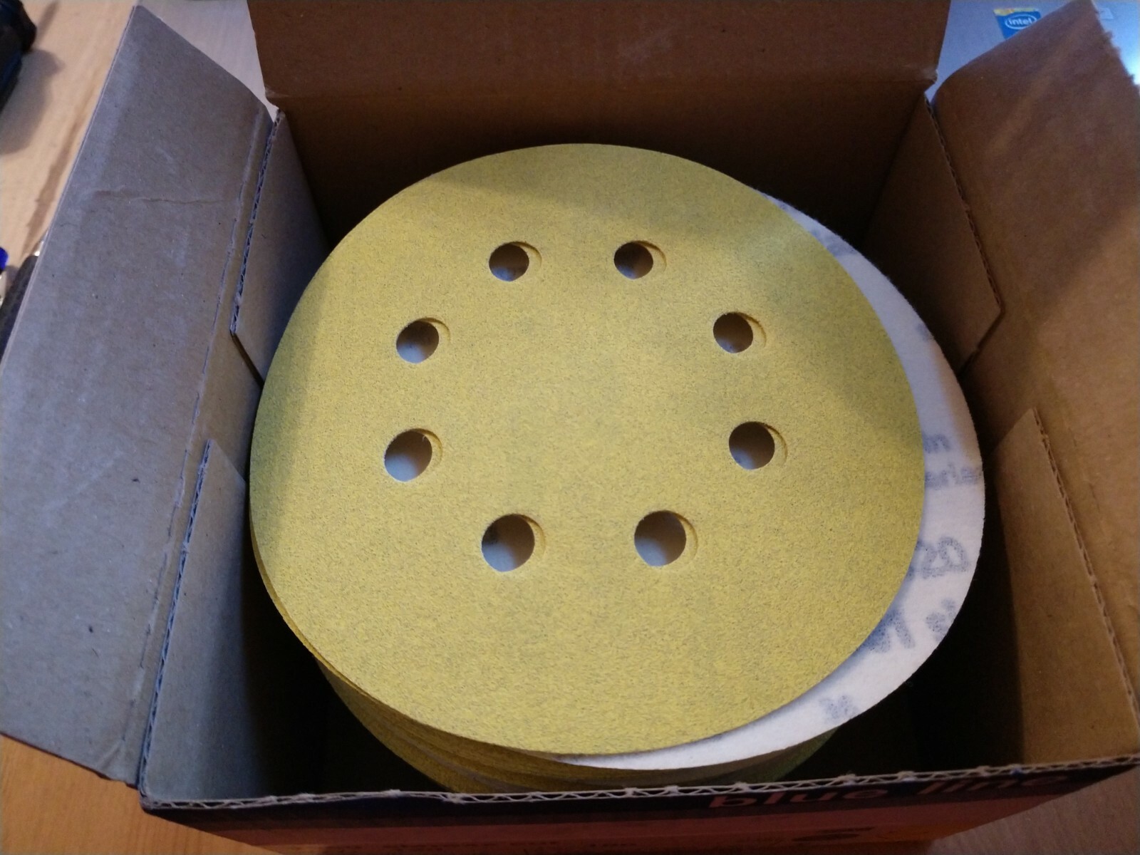 Blue Line 1960 siarexx Cut 120 grade 6” Disc sand paper 1 Box of 100 | eBay