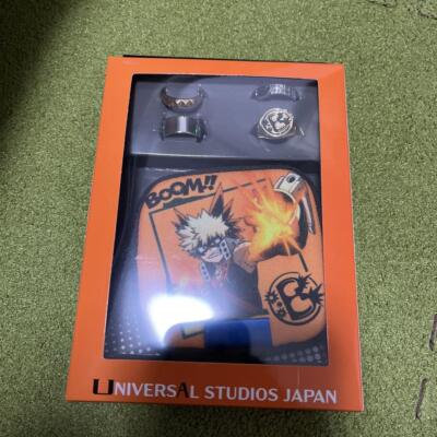 USJ My Hero Academia Katsuki Bakugo Ring Jewelry Case Set Anime Goods ...