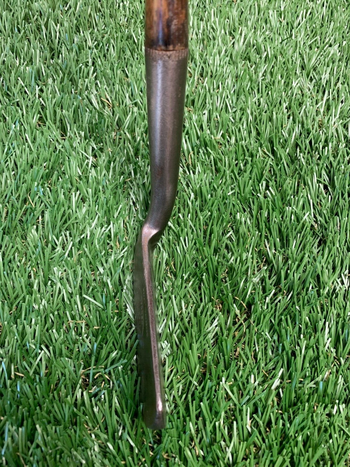 Antique Vintage John Shielle, Kendal -– Hickory Shaft Goose Neck Putter ...