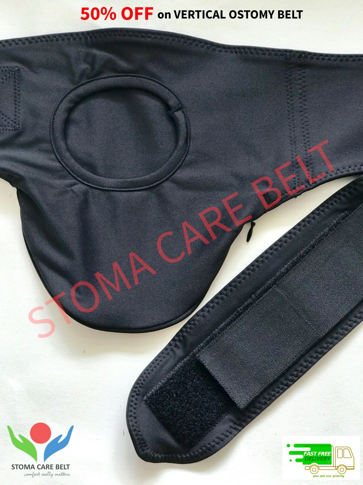 **50% OFF** VERTICAL Colostomy Belt- Ileostomy Belt- Stoma Belt- Stoma ...