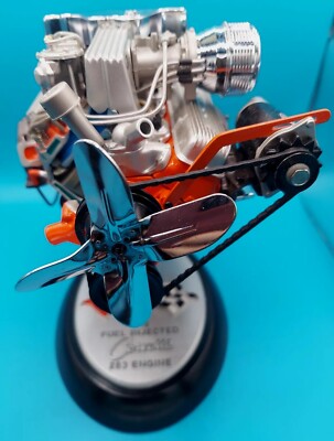 Franklin Mint Corvette Fuel- Injected 283 V-8 Engine 1:6 Scale Die-Cast ...