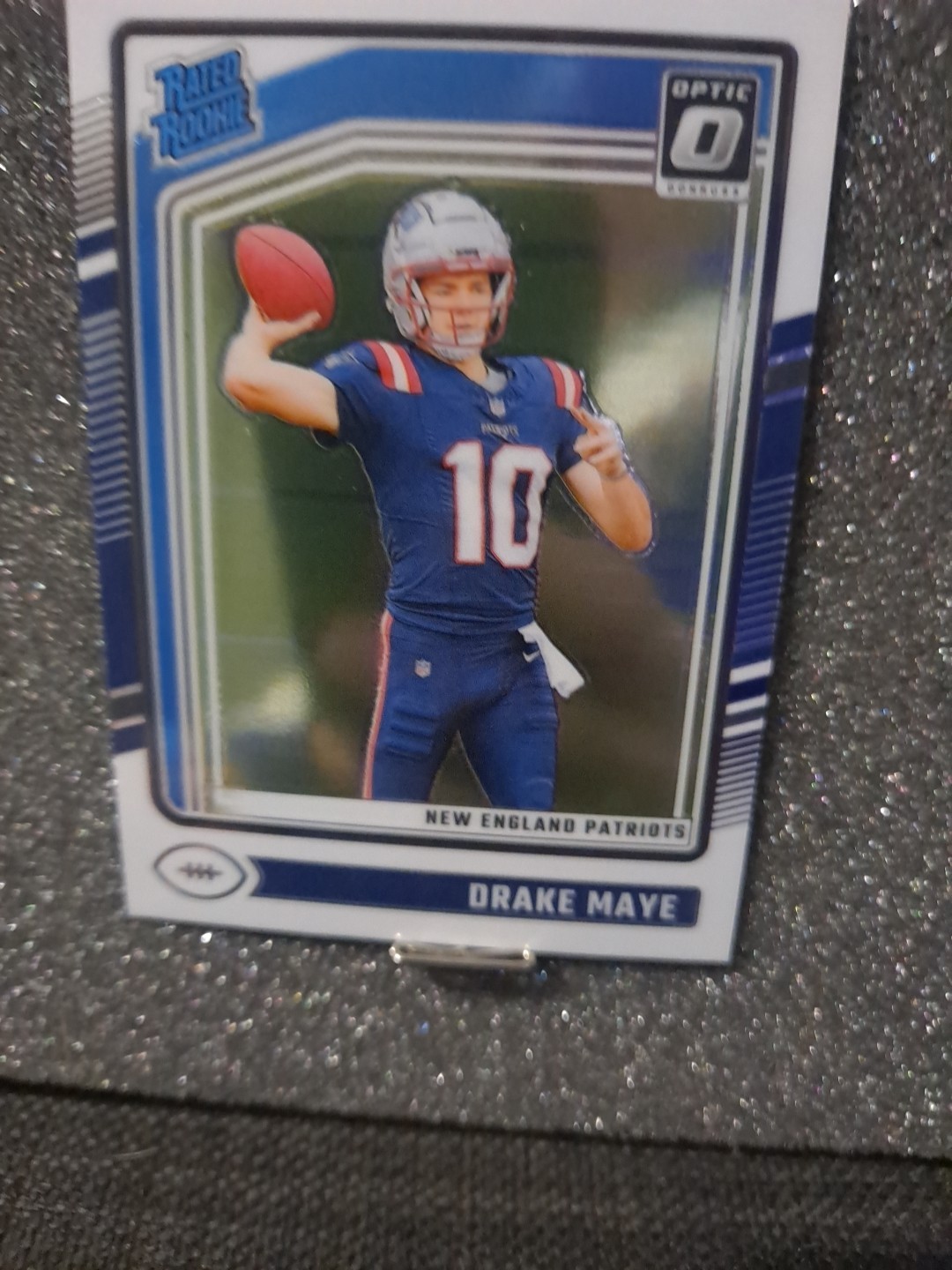 Drake Maye 2024 Optic #229 Holo Price Guide - Sports Card Investor