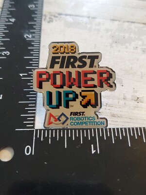 FIRST Robotics Competition (FRC) Game Pin - 2018 Power Up Tj | eBay