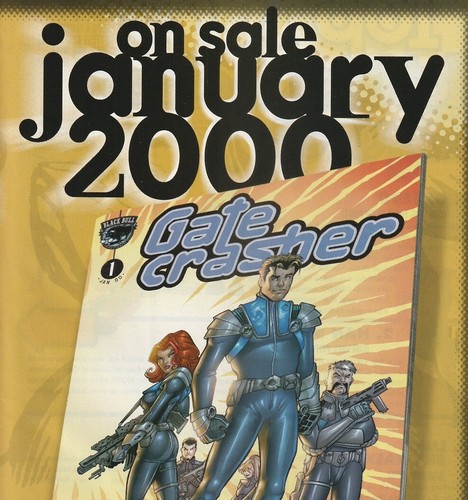 Vintage 2000 Gatecrasher Marvel Comic Original *Debut* Print Ad 18x25cm ...