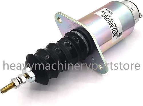 SA-3151-12 3906398 3906776 Shutoff Solenoid For Cummins 6CTA 8.3L 4BT 3 ...