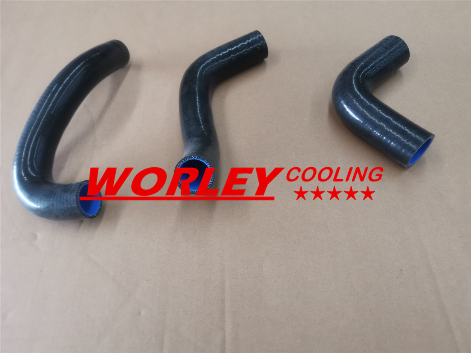 VIC-BLACK RADIATOR HOSE FOR SUZUKI SWIFT GTI SPORT/MK5 W MK4/M15 M16 1. ...