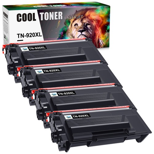 4PK TN920XL Fits For Brother TN920 Toner HL-L5210DN L6217DW MFC-L5710DW ...