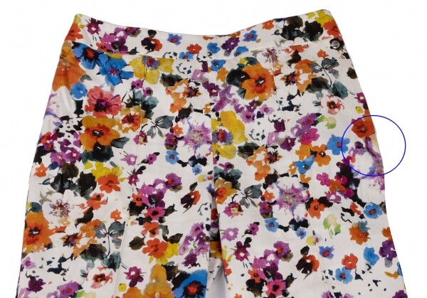 MaxMara Cotton Floral Printed Stretch Pants Size 40(K-133082) | eBay