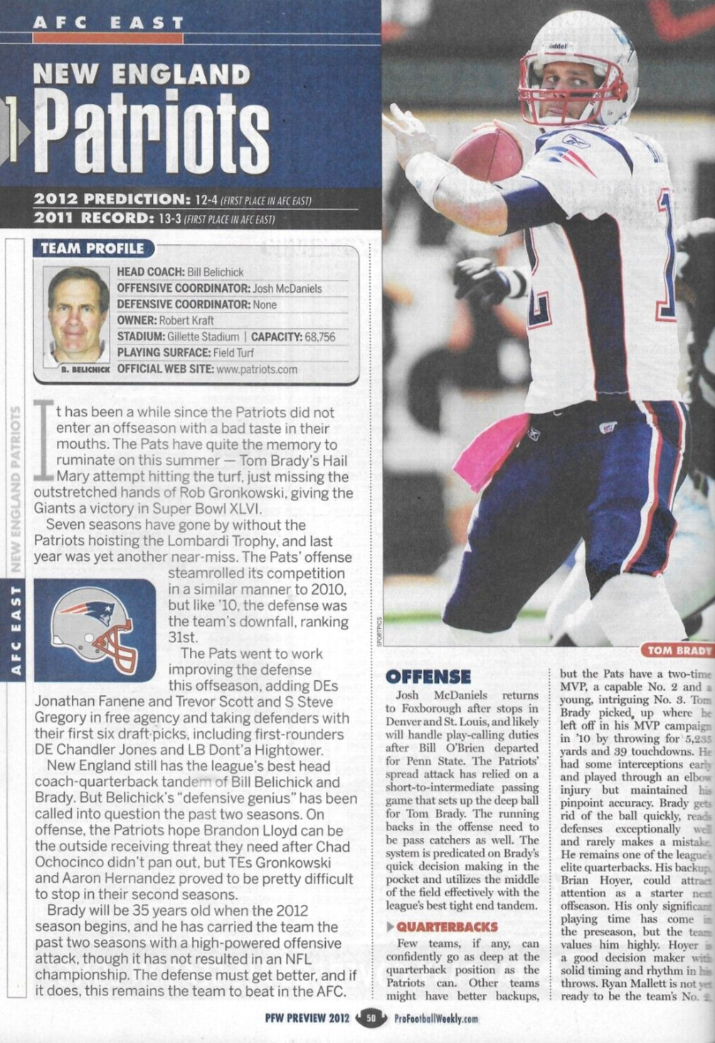 Pro Football Weekly Magazine Preview NFL Scouting Reports Player ...