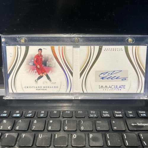 Christian Ronaldo Immaculate Auto Booklet /99 Jersey Match! | eBay