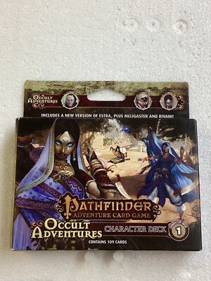 Pathfinder Occult Adventures Character Deck Paizo | eBay