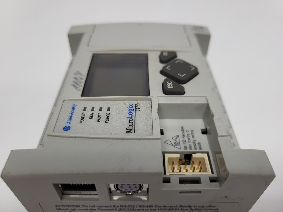 Allen-Bradley 1763-L16BWA MicroLogix 1100 Controller 120/240VAC Parts ...
