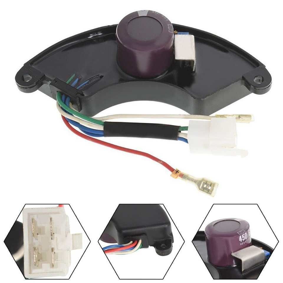 Voltage Regulator Accessories DC 90V 3.5A 1PC 5KW - 8.5KW AVR Automatic ...