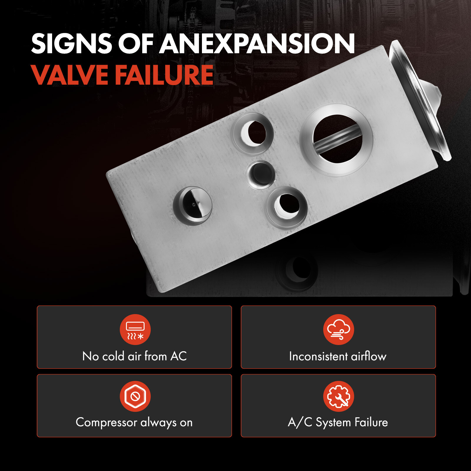 A/C Expansion Valve for Dodge Ram 1500 Van B350 B1500 D100 Chrysler ...