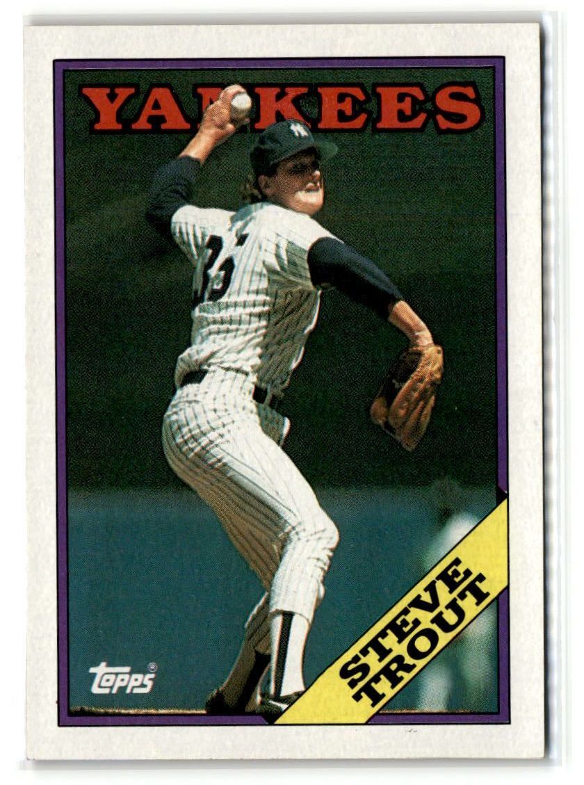 Steve Trout New York Yankees 1988 Topps #584 | eBay