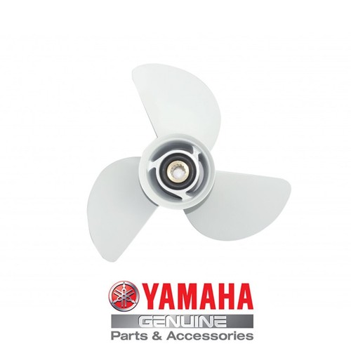 NEW OEM Yamaha Aluminum 3 Blade propeller 13 1/4 x 17 fit 50-130 HP 6E5 ...
