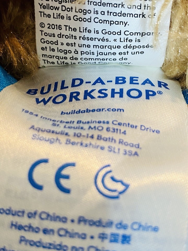 Build A Bear Workshop Life Is Good Rocket the Bear With Avengers Outfit ...