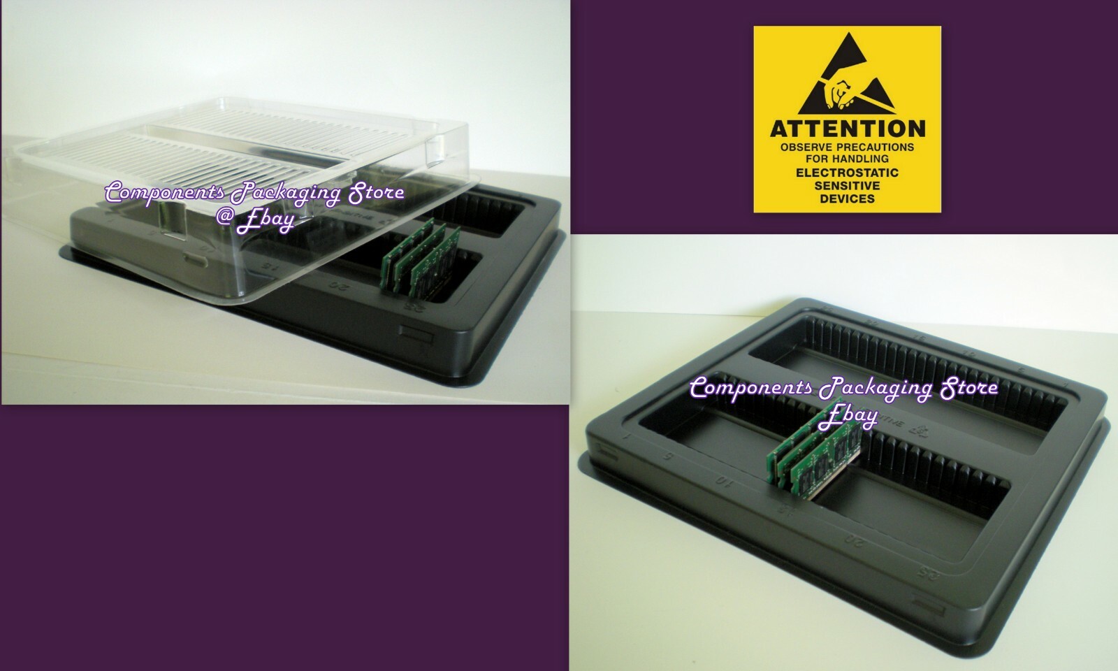 Laptop Memory Tray for DDR DRAM SODIMM - Sold in Lot of 2, 5, 10 and 20 ...