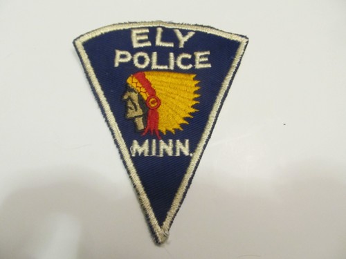 Minnesota Ely Police Patch Old Loom Cheese Cloth | eBay