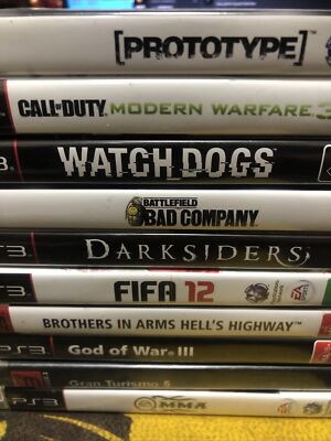 PS3 Games Lot Bulk Bundle Playstation 3 | eBay Australia