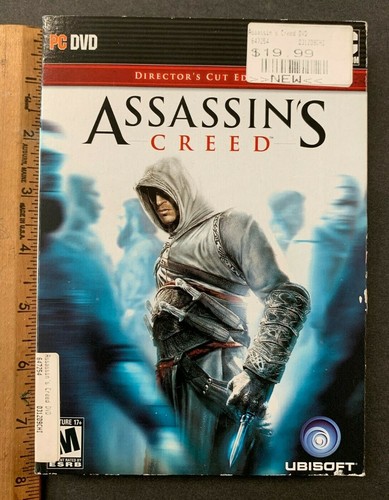 2008 UBISOFT ASSASSIN'S CREED PC VIDEO GAME COMPLETE IN BOX CIB (AA ...
