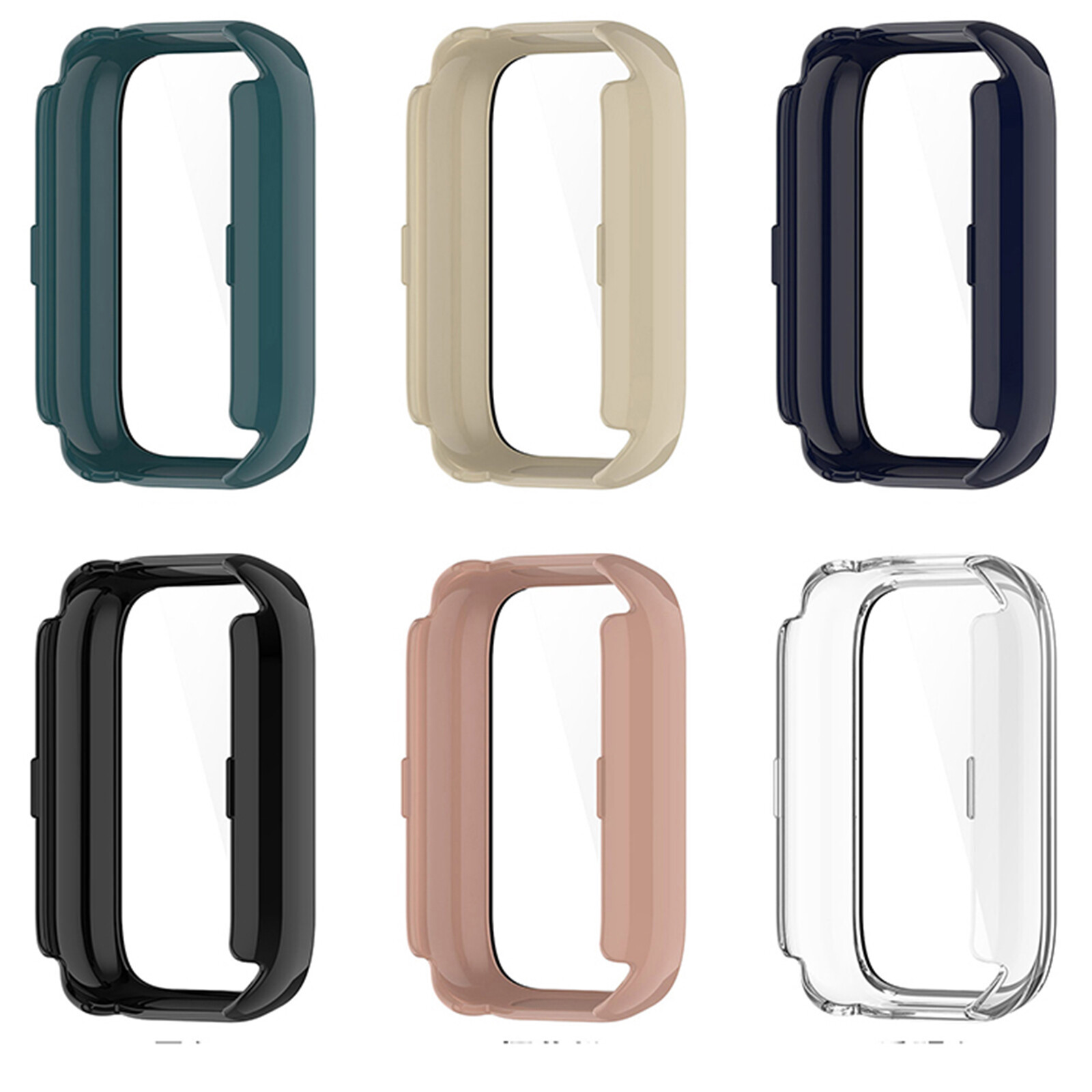 For iTouch Air 3 Smartwatch Case PC Tempered Glass Screen Protector ...