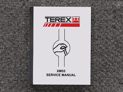 Terex XM55 Crane Shop Service Repair Manual | eBay