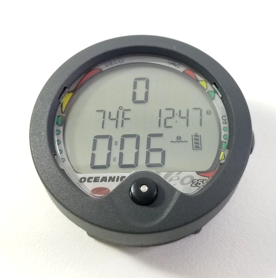 Computer Subacqueo Oceanic Veo 250 Puck Modulo Aria E Nitrox 2 Pulsanti ...