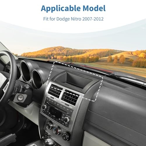 Center Console Dashboard Storage Organizer Tray suitable for Dodge ...