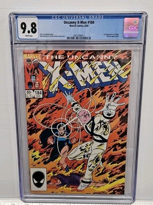 Uncanny X-Men #184 CGC 9.8 1984 White Pages! 1st app. Forge | eBay