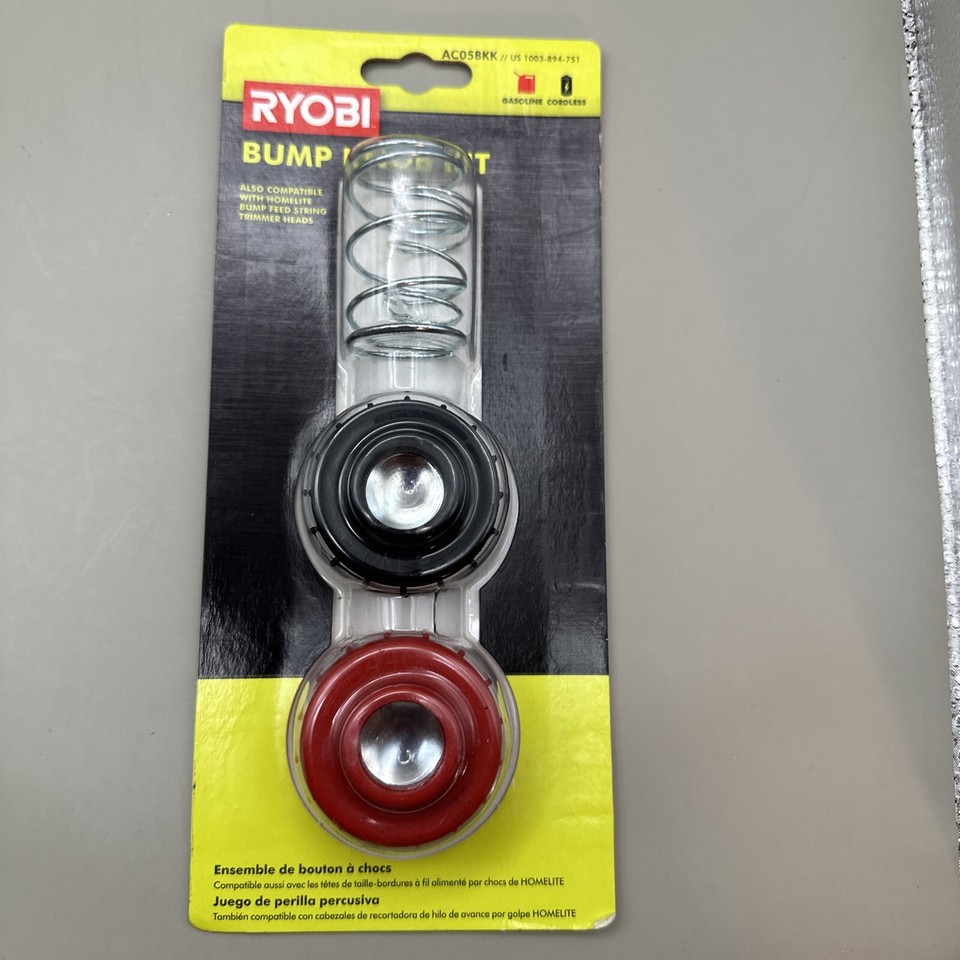 (LOT of 6 units) Ryobi AC05BKK Bump Knob Kit- Replacement for String ...