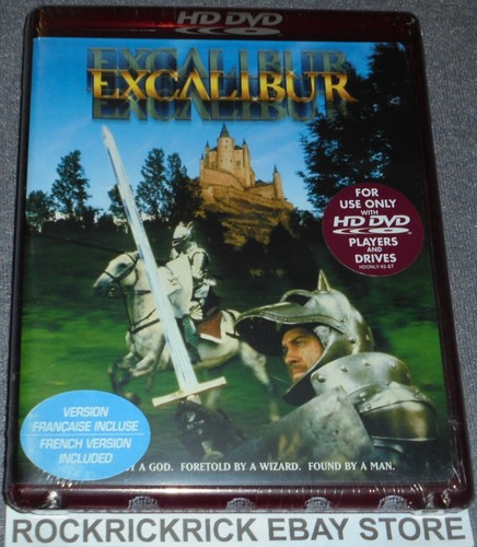 EXCALIBUR HD DVD NIGEL TERRY, HELEN MIRREN, NICHOLAS CLAY BRAND NEW ...