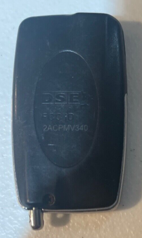DSE White Light Security Keyfob 4 Button Alarm Transmitter 2ACPMV340 ...