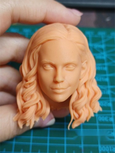 DIY 1:6 Emma Watson Girl Head Sculpt Carved For 12" Female Action ...