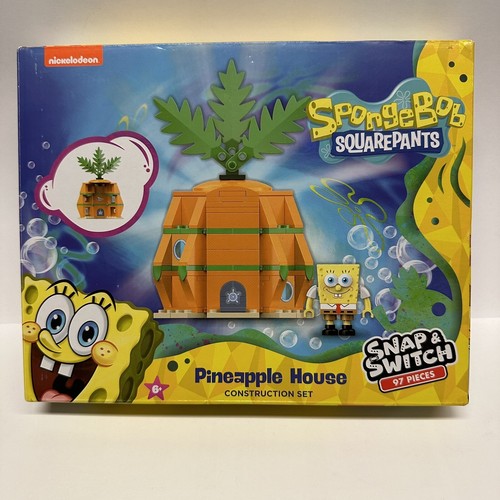 Snap & Switch SpongeBob Squarepants Pineapple House Construction 97 ...