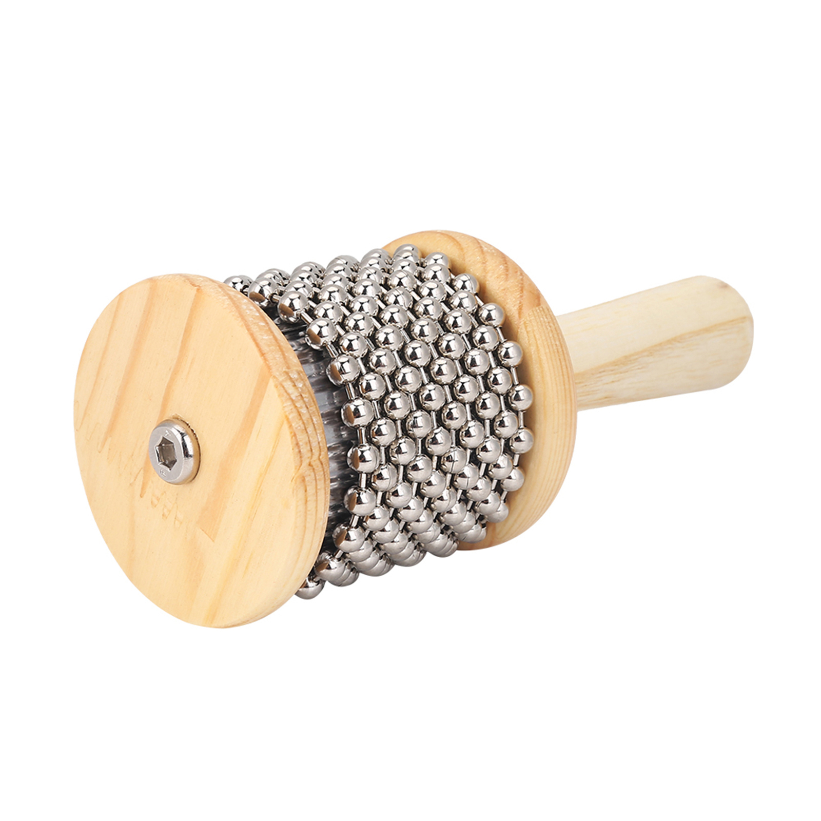 Wooden Hand Shaker Cabasa Percussion Instrument Small Size For Student ...