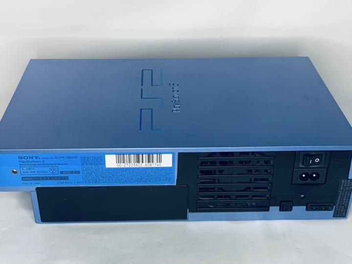 SONY PS2 PlayStation 2 SCPH-39000 Blue Game Console only Japanese ...
