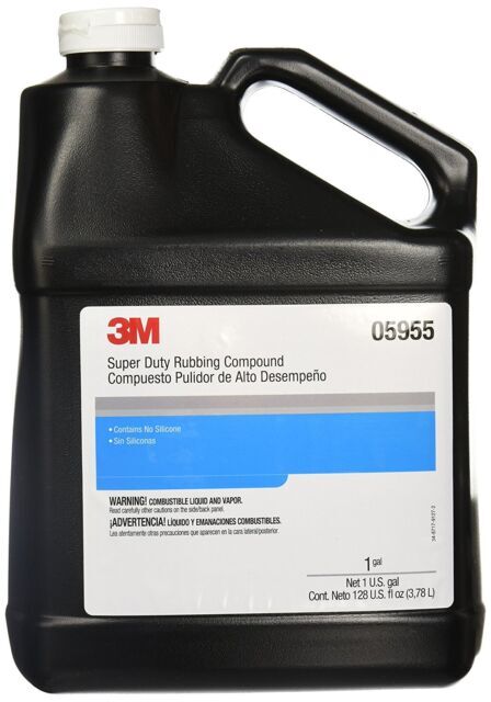 3M 05955 Super Duty Rubbing Compound - 1 Gallon for sale online | eBay
