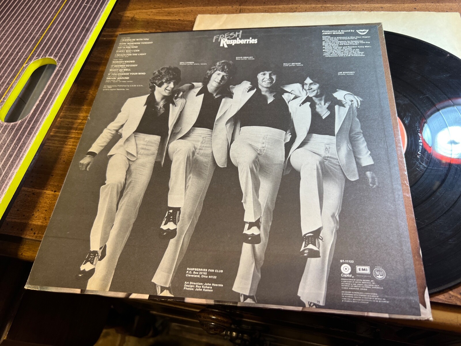 Raspberries Fresh Vinyl LP Capitol ST-11123 I Wanna Be With You Let's ...